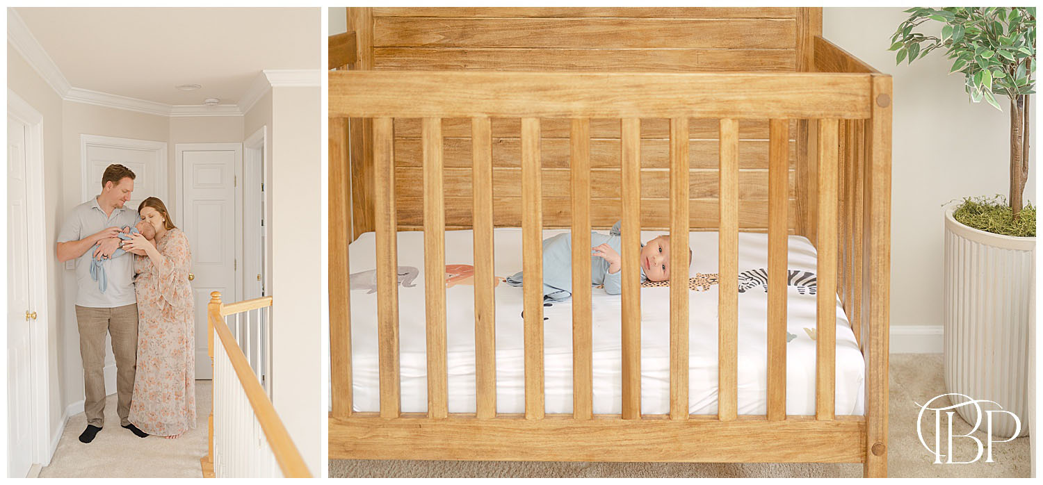 Leesburg, Virginia At Home Newborn Pictures - TuBelle Photography