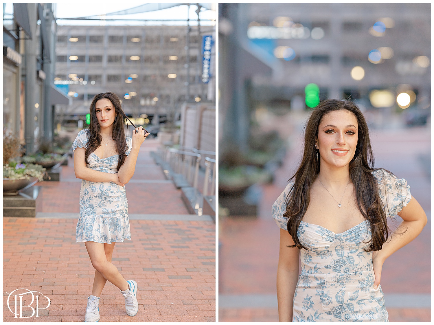 Edgy Senior Pictures In Downtown Reston, VA - TuBelle Photography