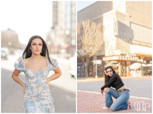 Edgy Senior Pictures In Downtown Reston, VA - TuBelle Photography
