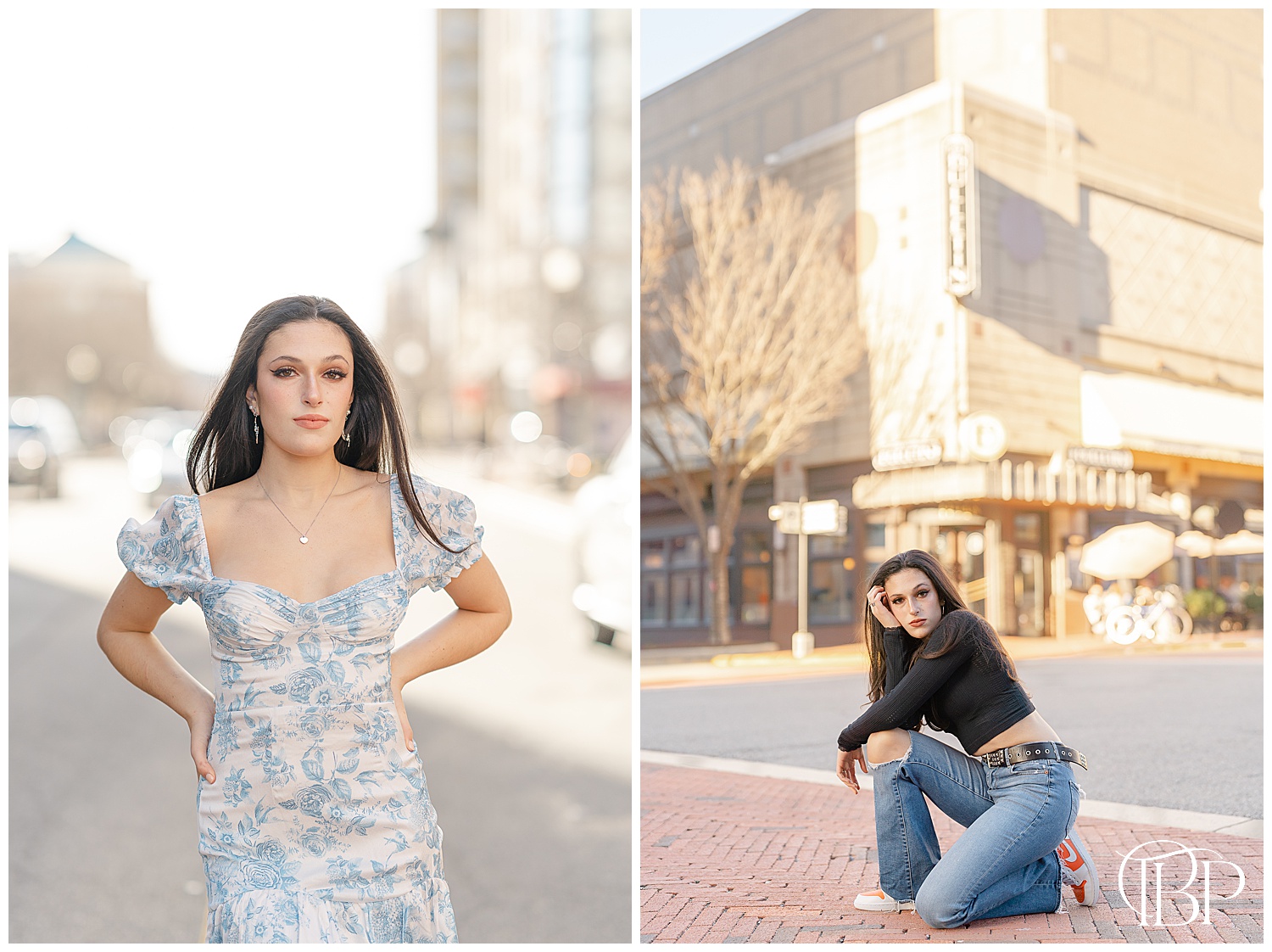 Edgy Senior Pictures In Downtown Reston, VA - TuBelle Photography