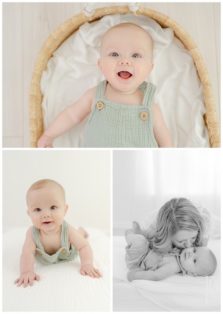 Half a Year of Baby B | Studio Milestone Session - TuBelle Photography