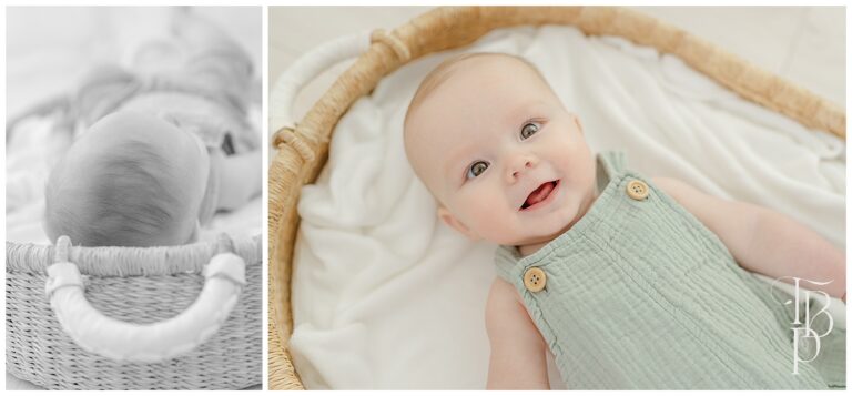 Half a Year of Baby B | Studio Milestone Session - TuBelle Photography